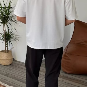 Mens T-shirt Sewing Pattern/ Basic Tee Shirt/ Step by Step /oversized ...