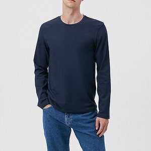 Easy T-shirt Sewing Pattern for Beginner in Sizes XS-5XL, Long Sleeve ...