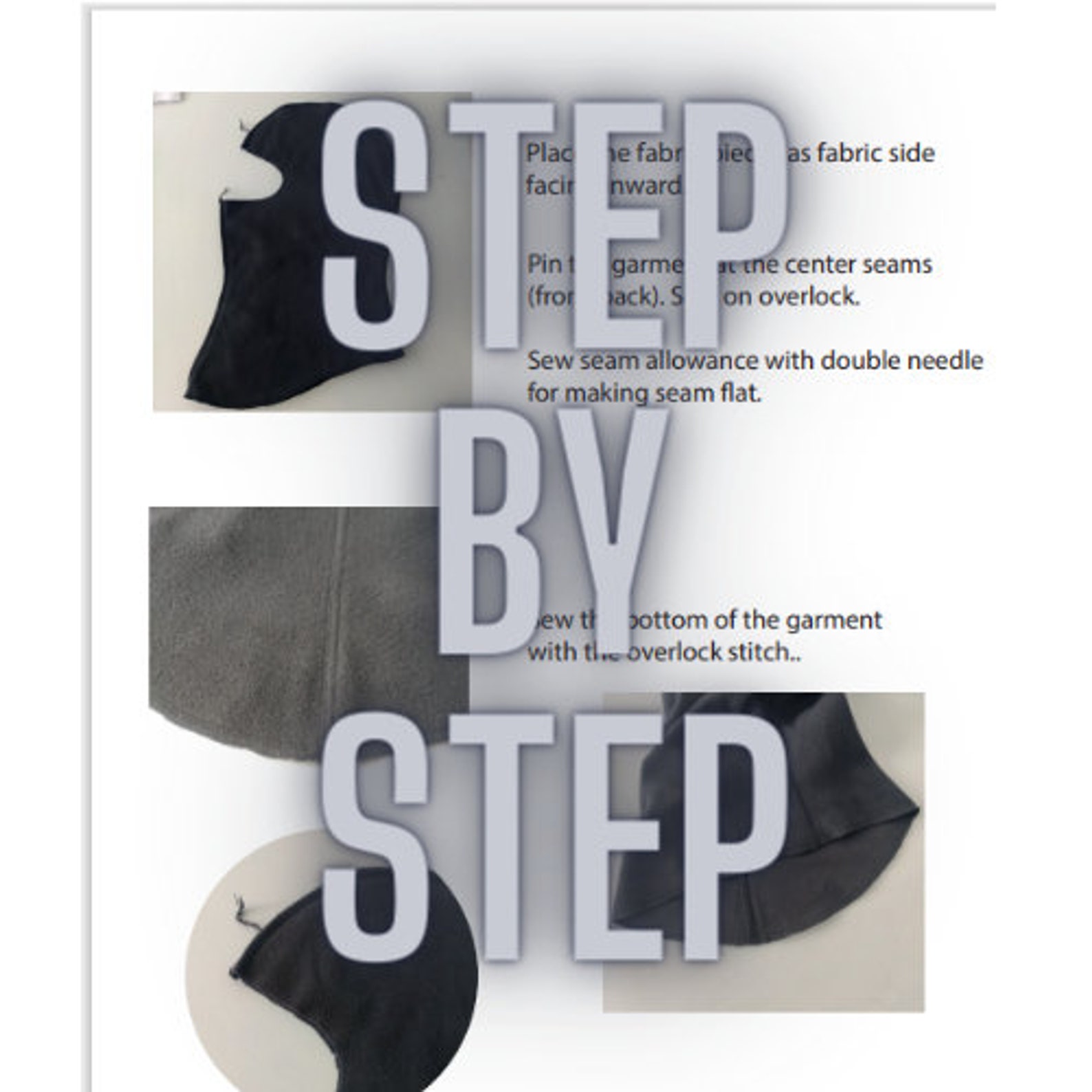 Balaclava Sewing Instructions and Pattern With Illustrated Step-by-step ...