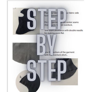 Balaclava Sewing Instructions and Pattern With Illustrated Step-by-step ...