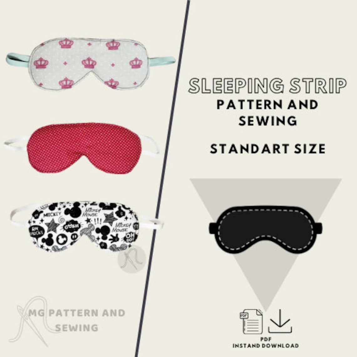 Everyone Should Make a Sleeping Eye Patch for Their Mother - This ...