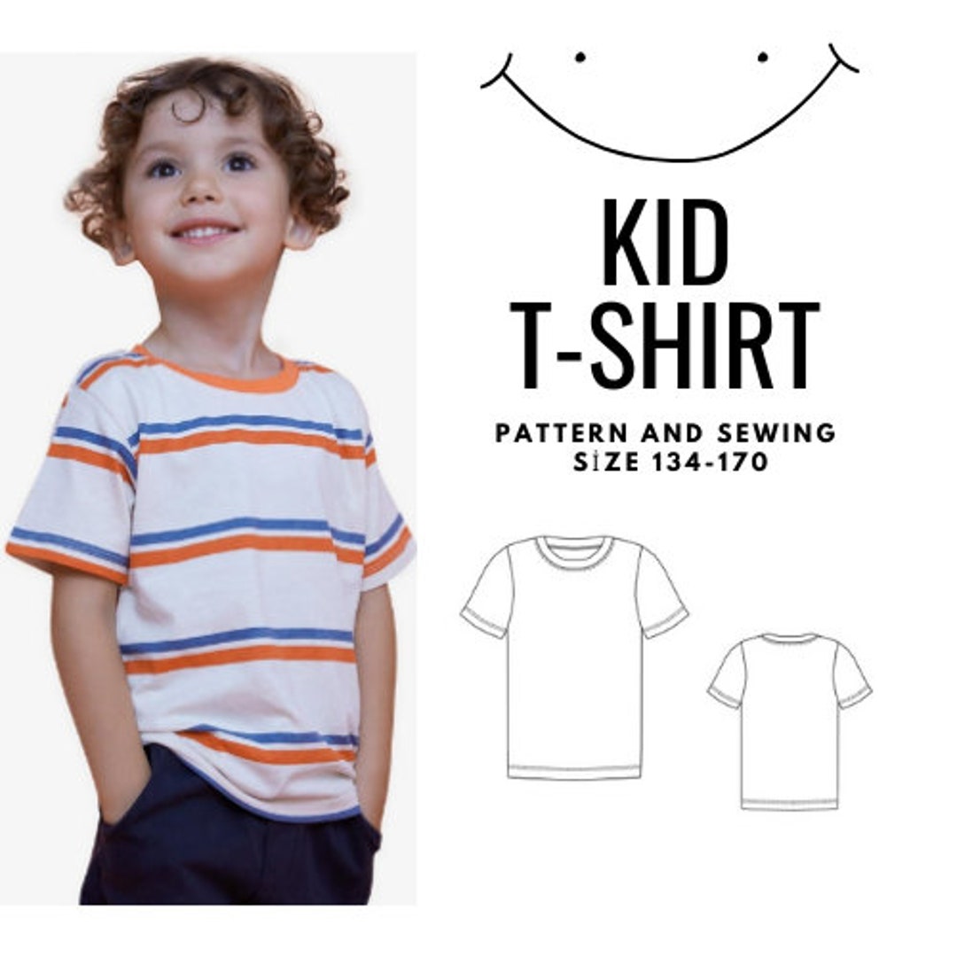 Kids T-shirt Pattern Pdf /instant Download /step by Step/started Now ...