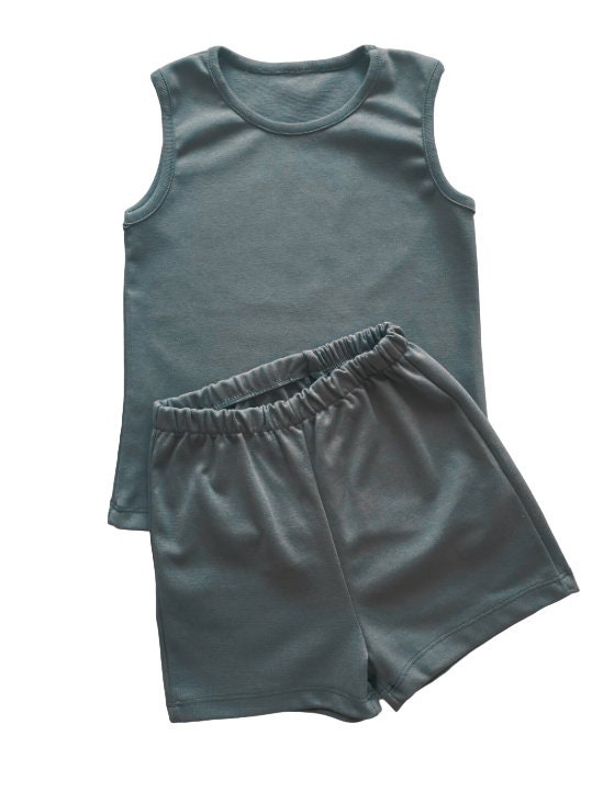 Kids Short& Tank Top Set PDF Pattern/ Digital / Size2-8 Years/ Step by ...