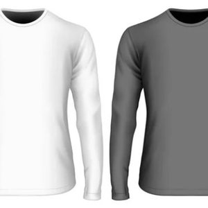 Easy T-shirt Sewing Pattern for Beginner in Sizes XS-5XL, Basic Long ...