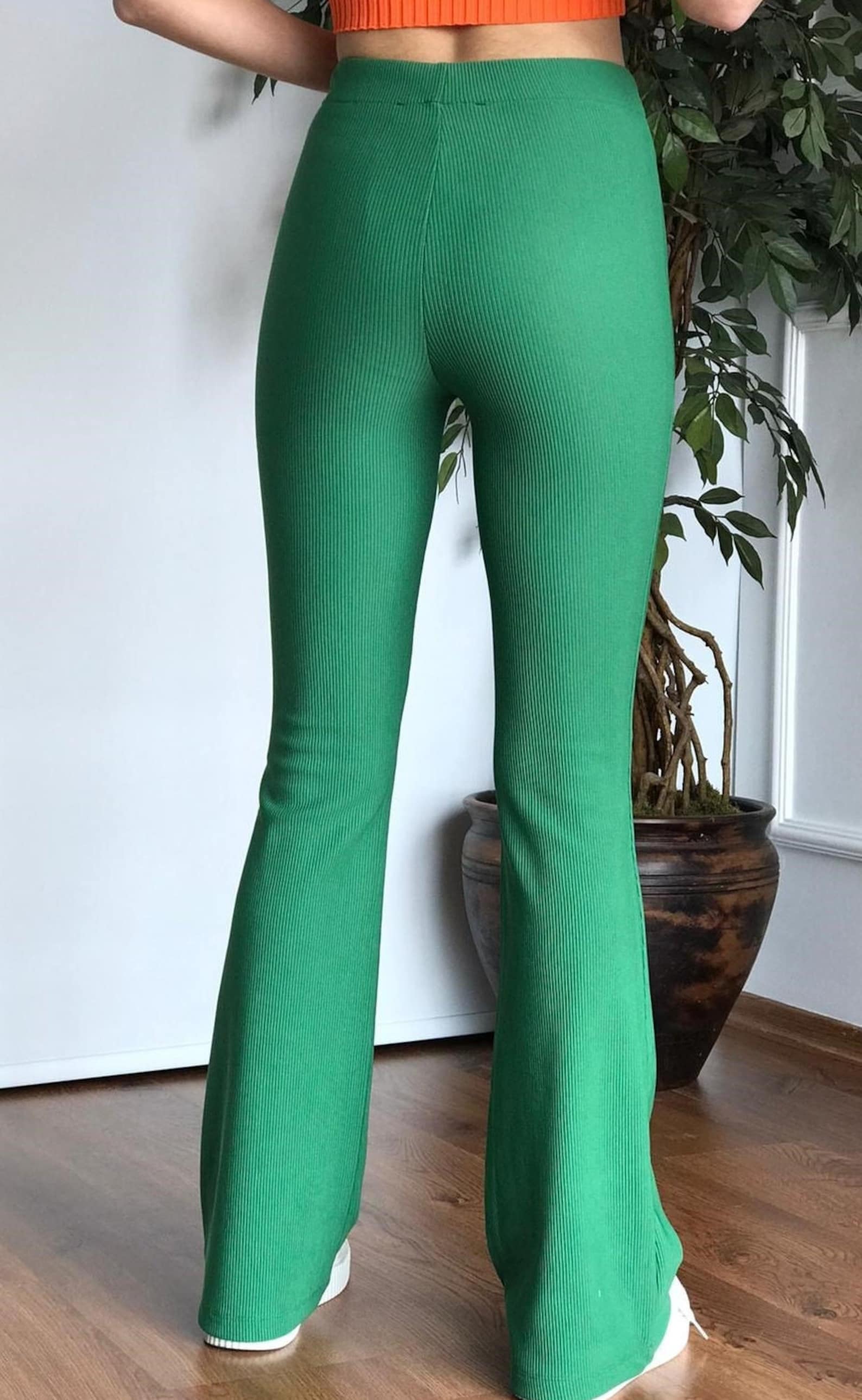 Womens Flare Leg Pants. PDF PATTERN /size 32-42/ Step by Step /easy ...