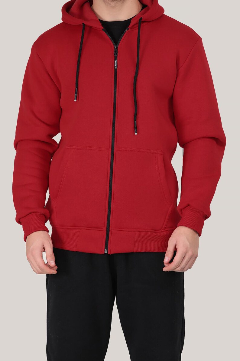 Zipper Hoodie/picture Step-by-step Instruction/sizess-xl/easy Making ...