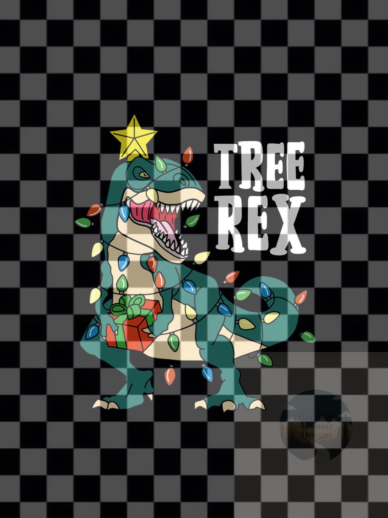 Tree Rex PNG - Etsy