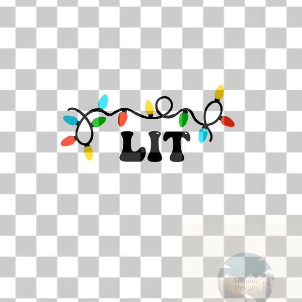 Lit Svg - Etsy