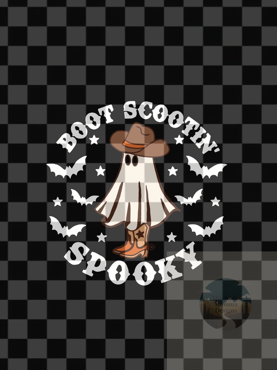 Boot Scootin Spooky PNG - Etsy