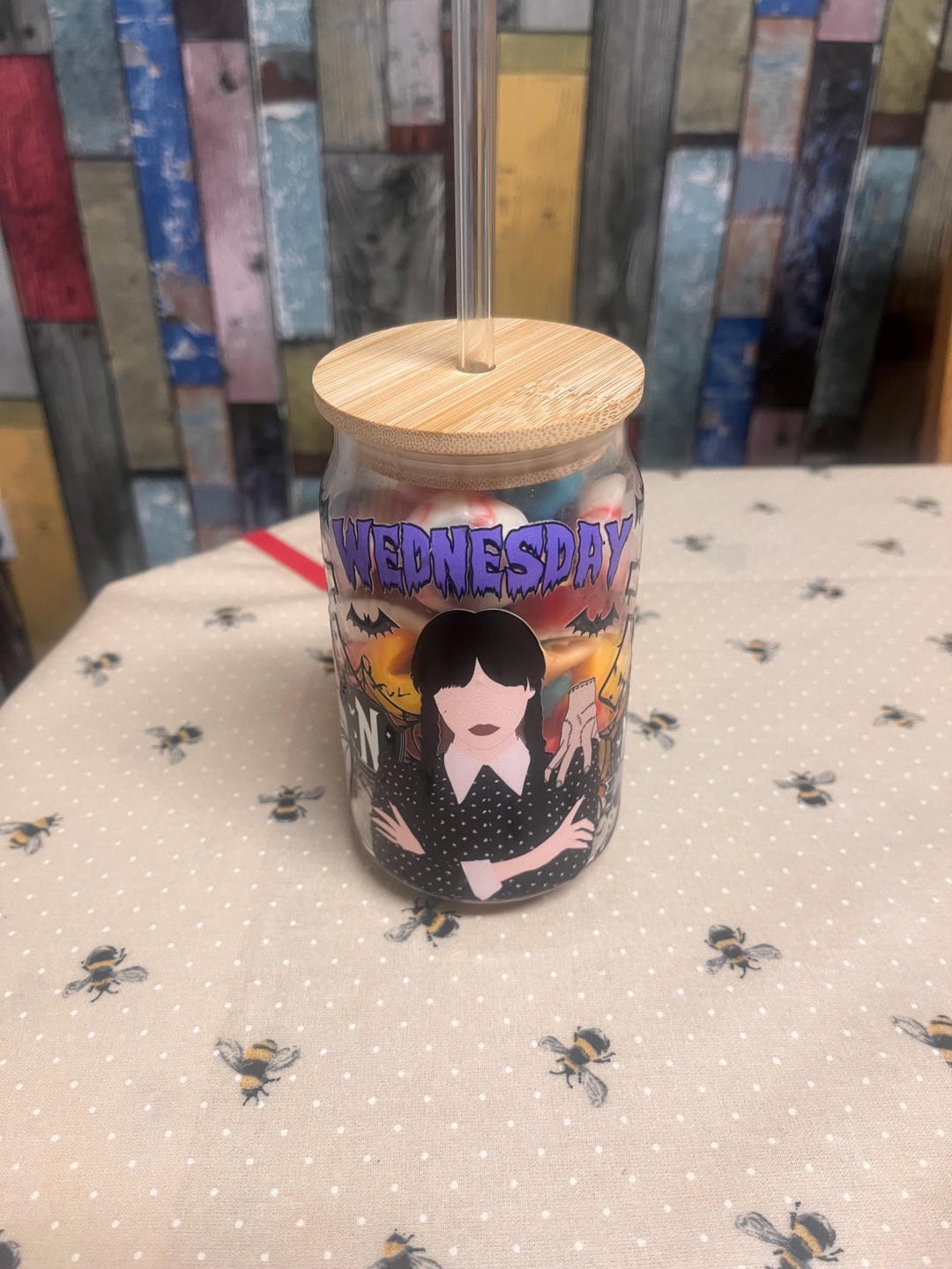 Wednesday Cup Filled With Sweets - Etsy UK