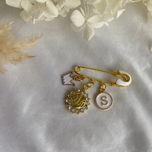 Baby Keepsake Pins, Islamic Pins, Religious Pins, Baby Pins, Baby ...