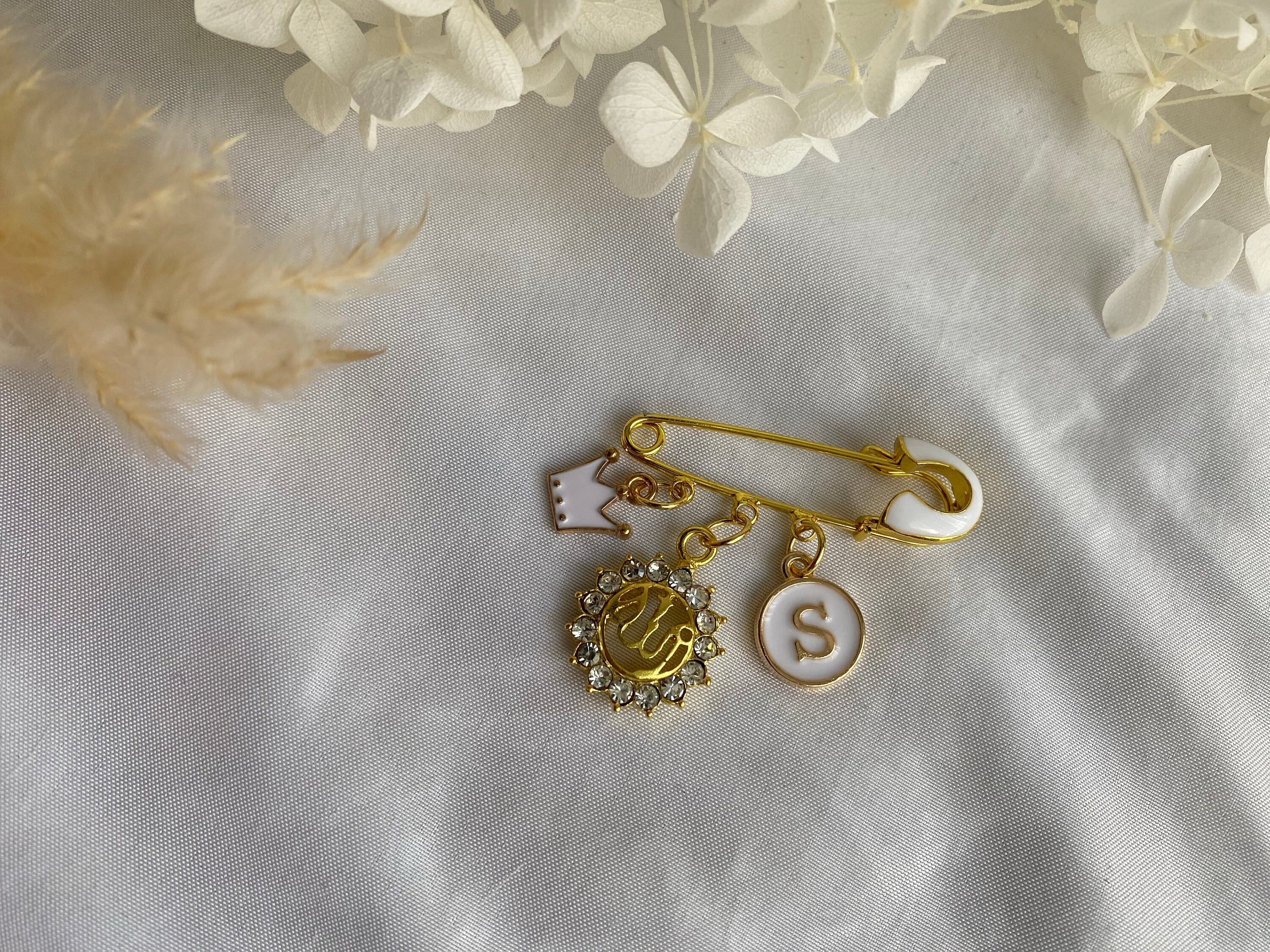 Baby Keepsake Pins, Islamic Pins, Religious Pins, Baby Pins, Baby ...