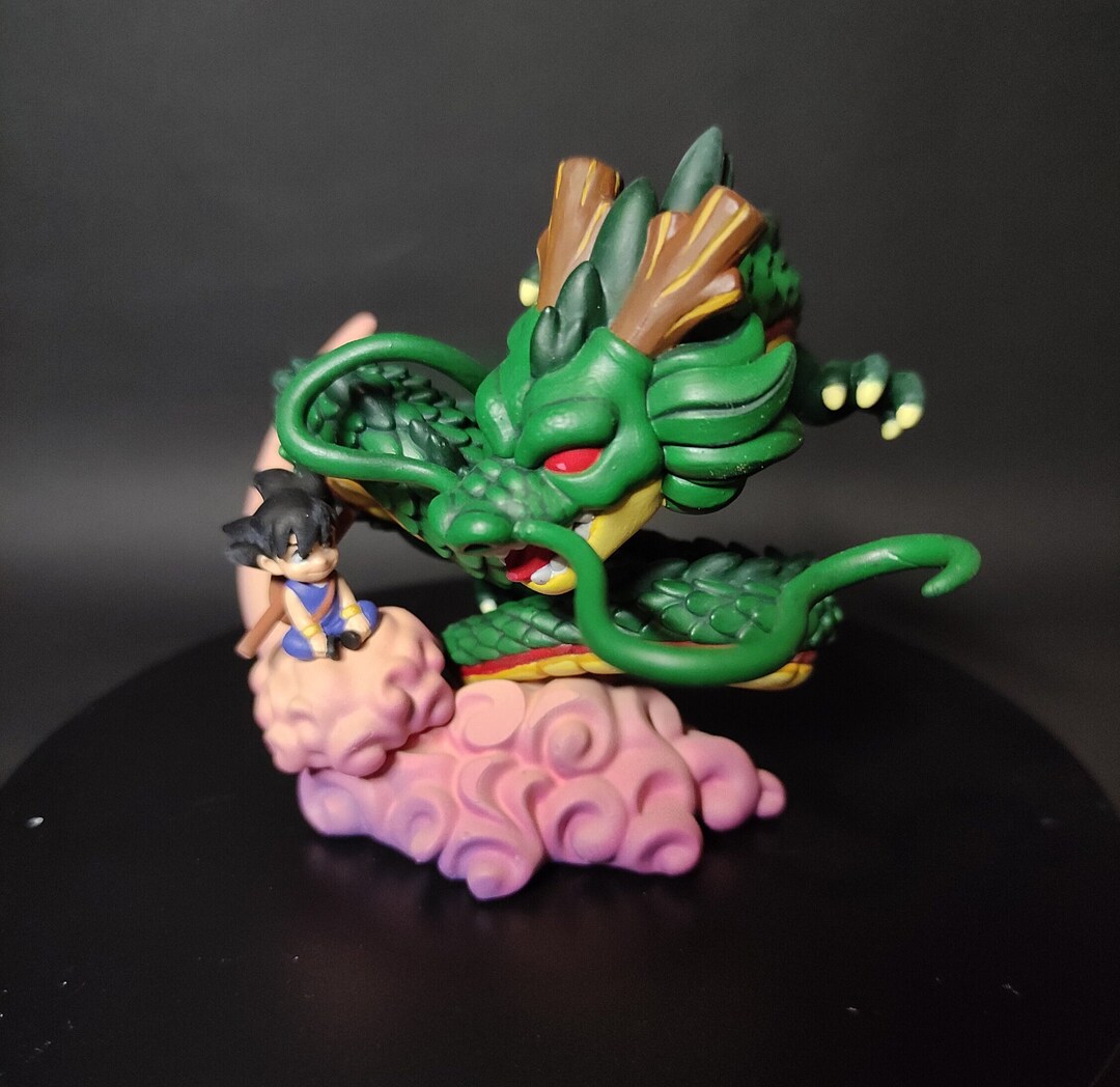 Shenron and Goku From Dragon Ball 3D Printed and Hand Painted Figure - Etsy