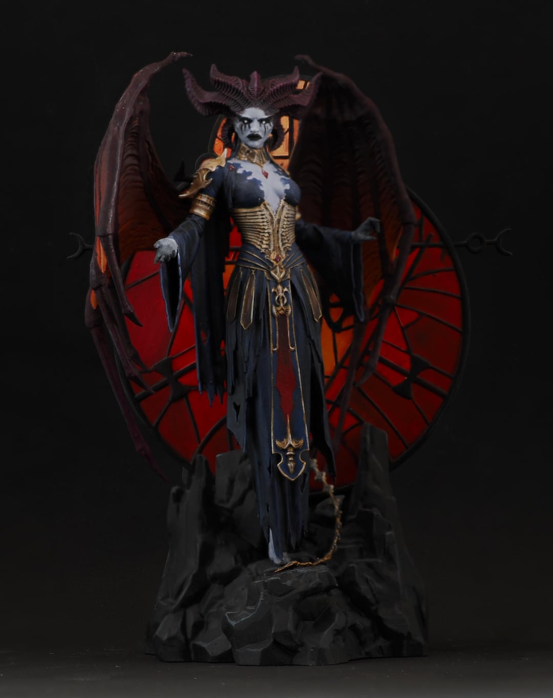 Lilith From Diablo IV 3D Printed and Hand Painted - Etsy
