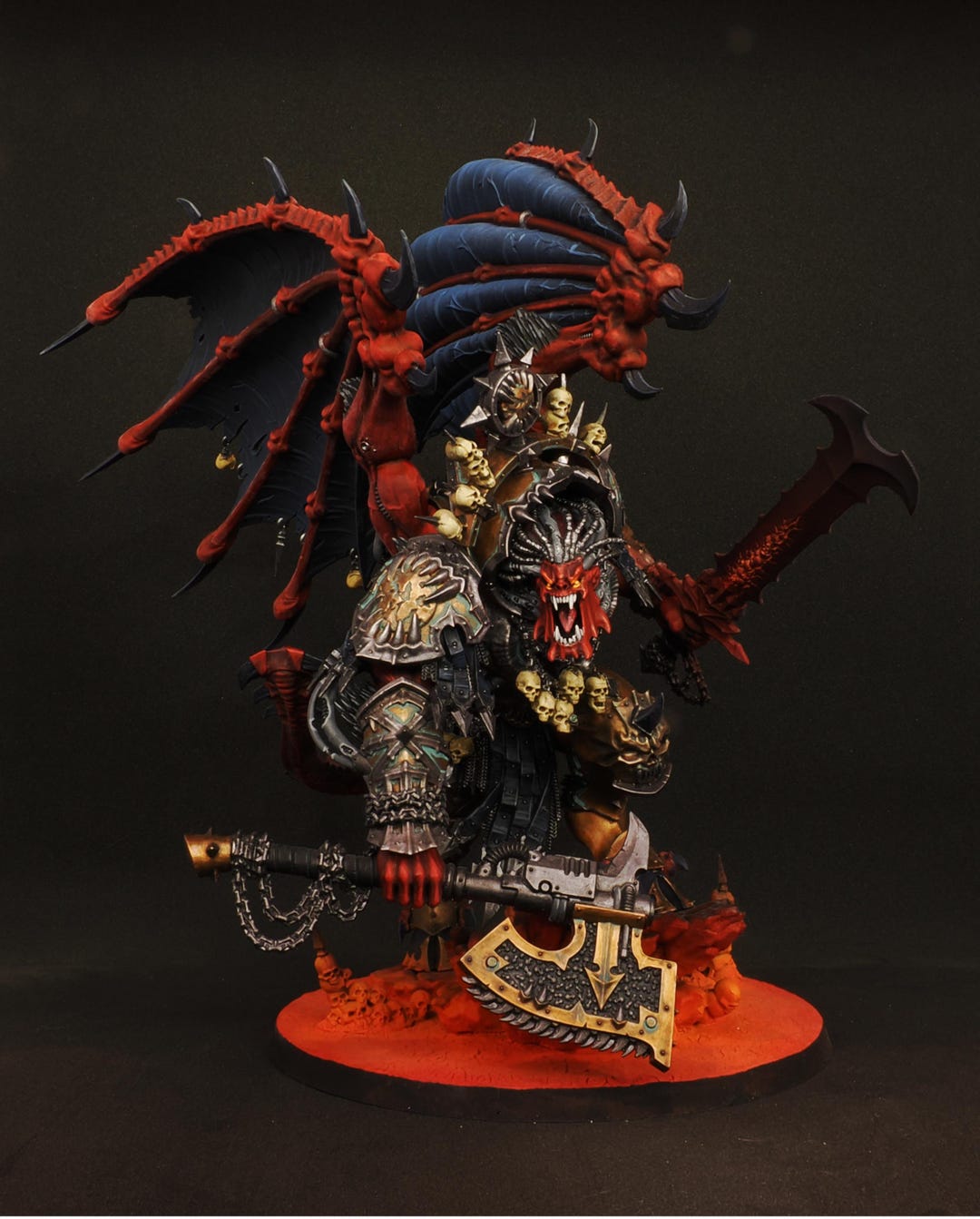 Angron Primarch of World Eaters Khorne Demon Prince Warhammer 40k Hand ...