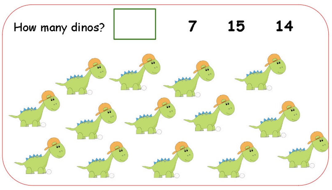 Counting How Many Quantities Kindergarten Math First Grade - Etsy