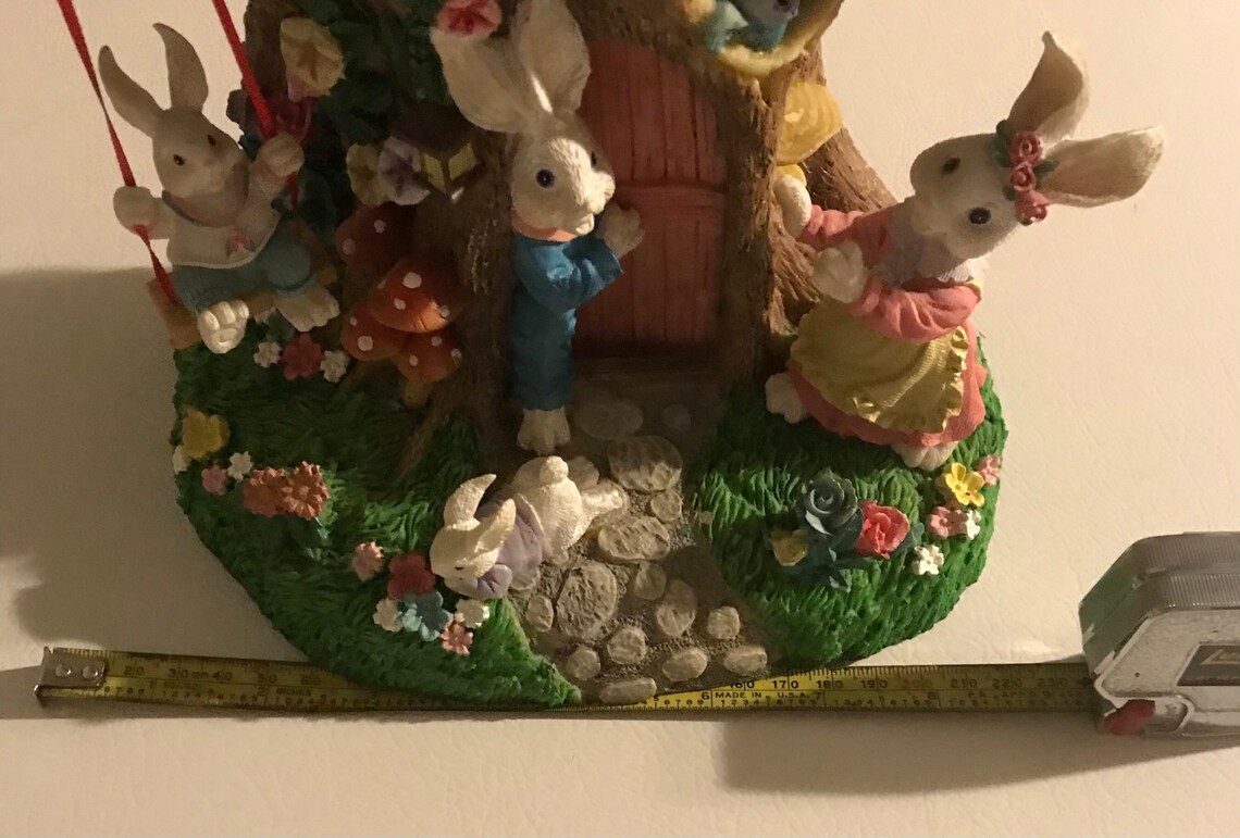 Vintage Easter Jubilee Bunny Treehouse Designed by Jaimy. - Etsy