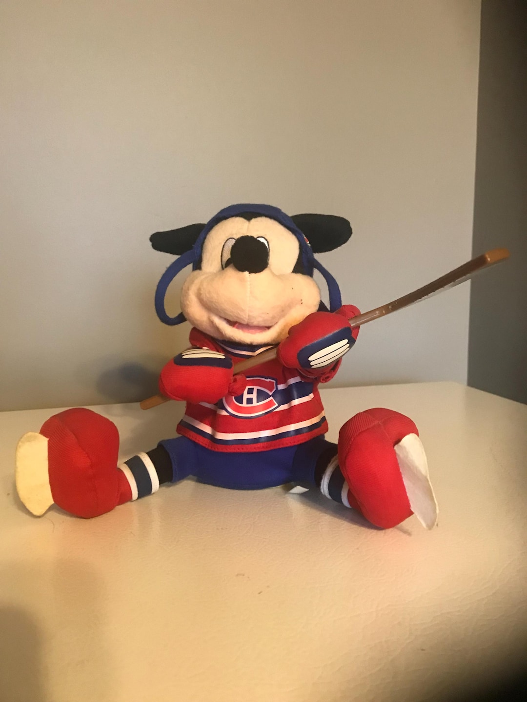 Montreal Canadiens Mickey Mouse Musical Plush - Etsy