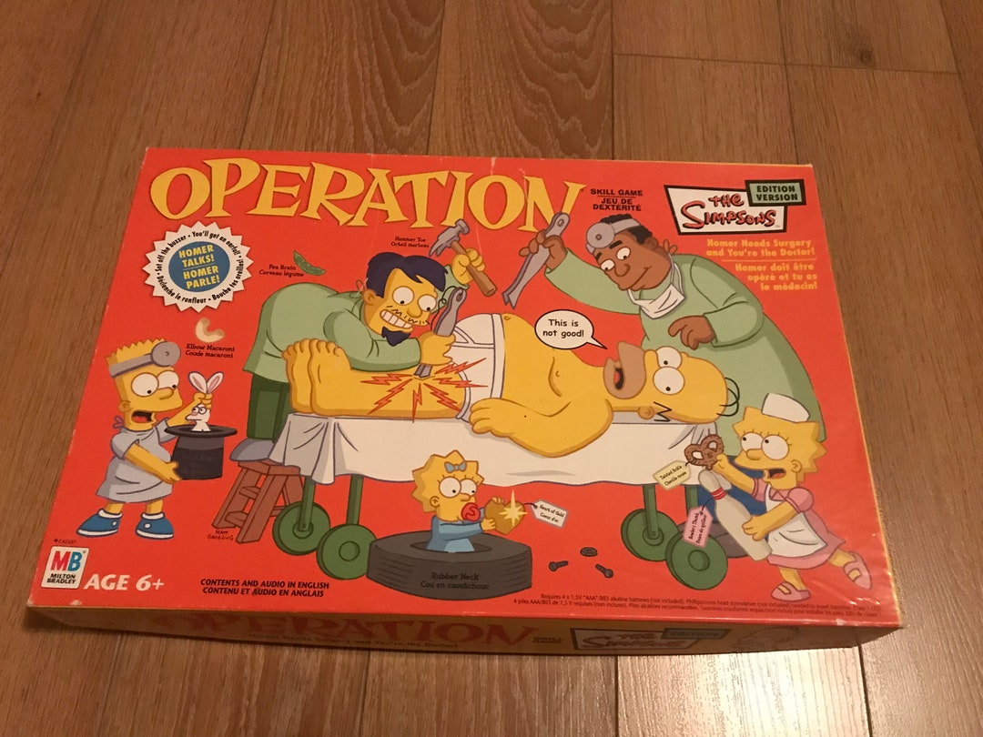 Operation Game Simpsons 2005, Complete and Very Good Condition - Etsy