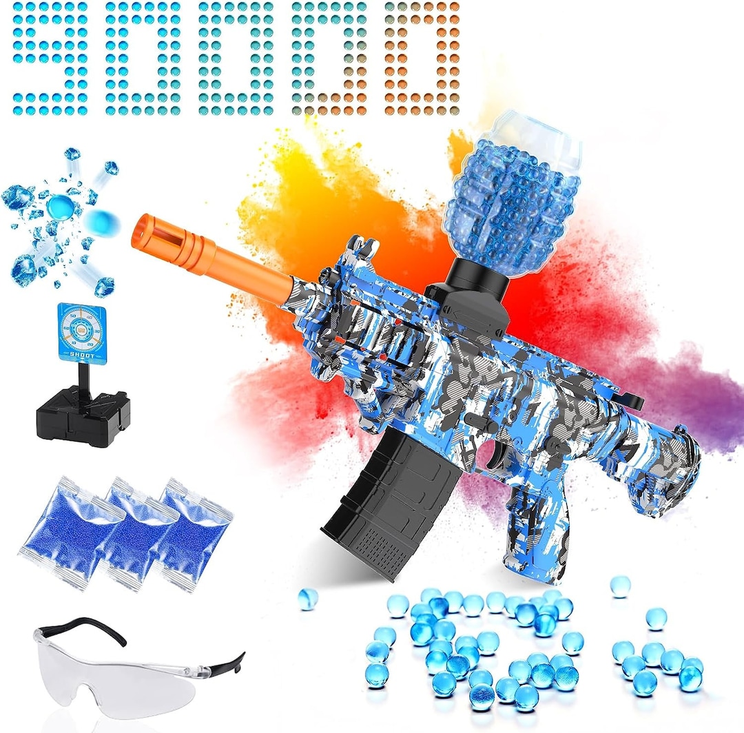 Gel Ball Blaster Comes With 90000 Gel Water Beads - Etsy