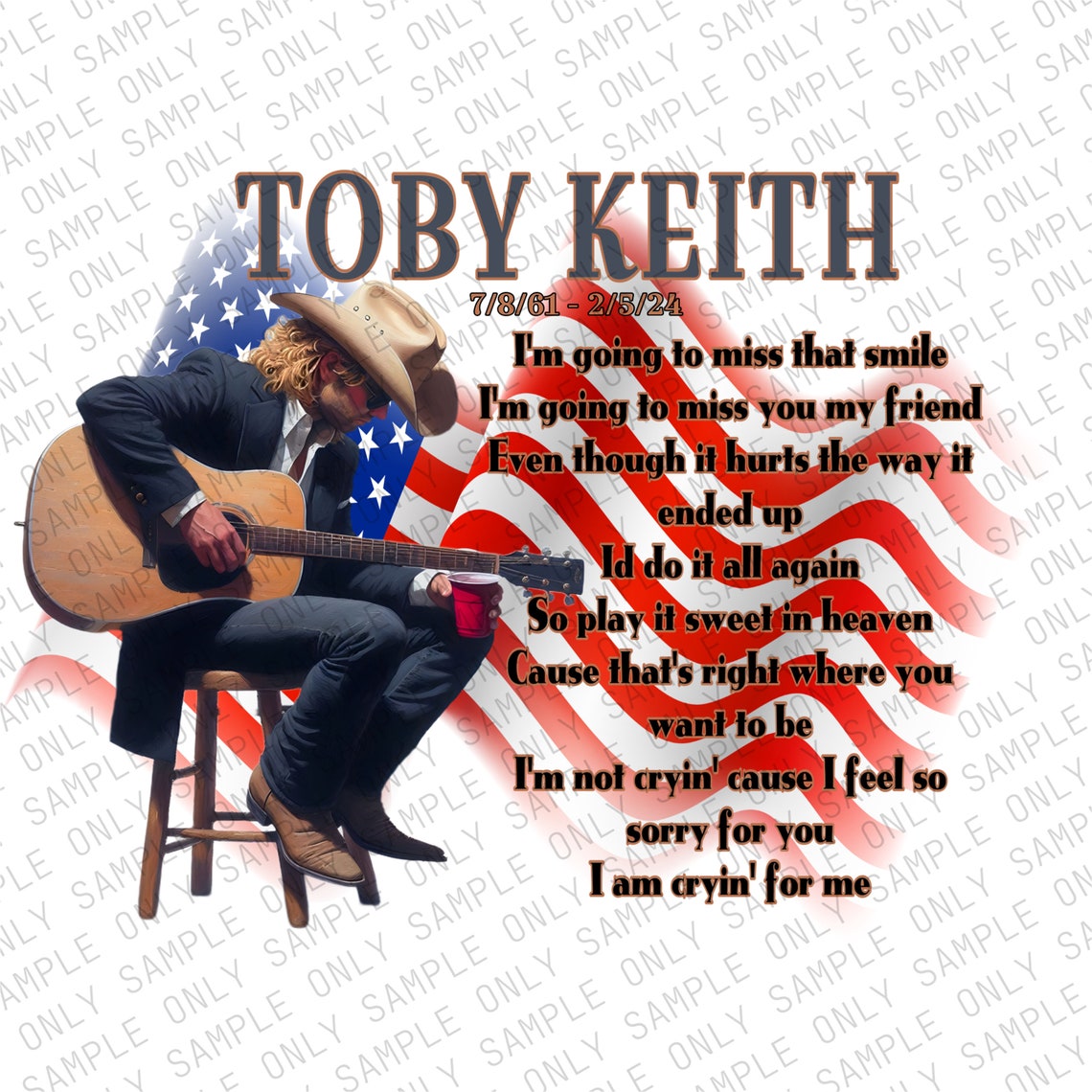 TOBY KEITH PNG - Etsy UK