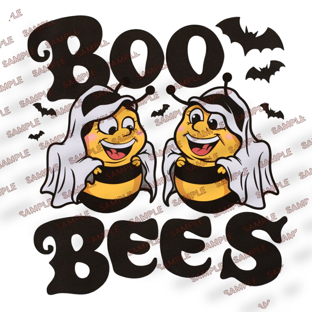Boo Bees PNG - Etsy