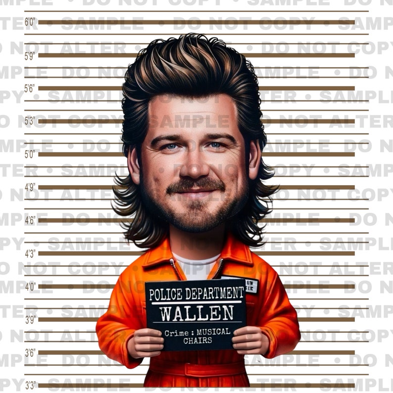Morgan Wallen PNG - Etsy