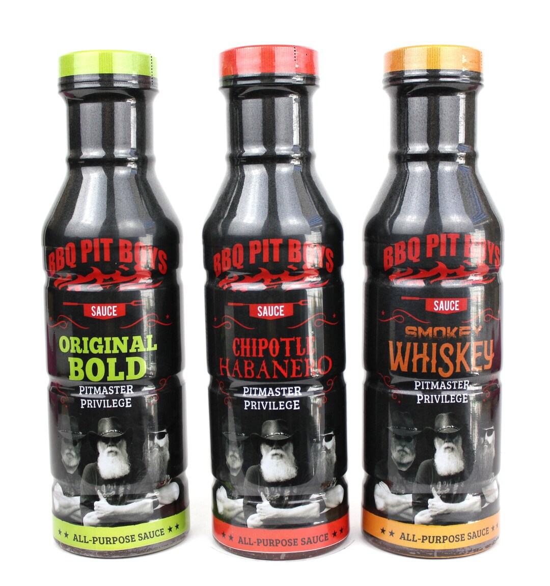 BBQ Pit Boys BBQ Sauce 3-pack 3 Flavors of the Pit Boys Best - Etsy