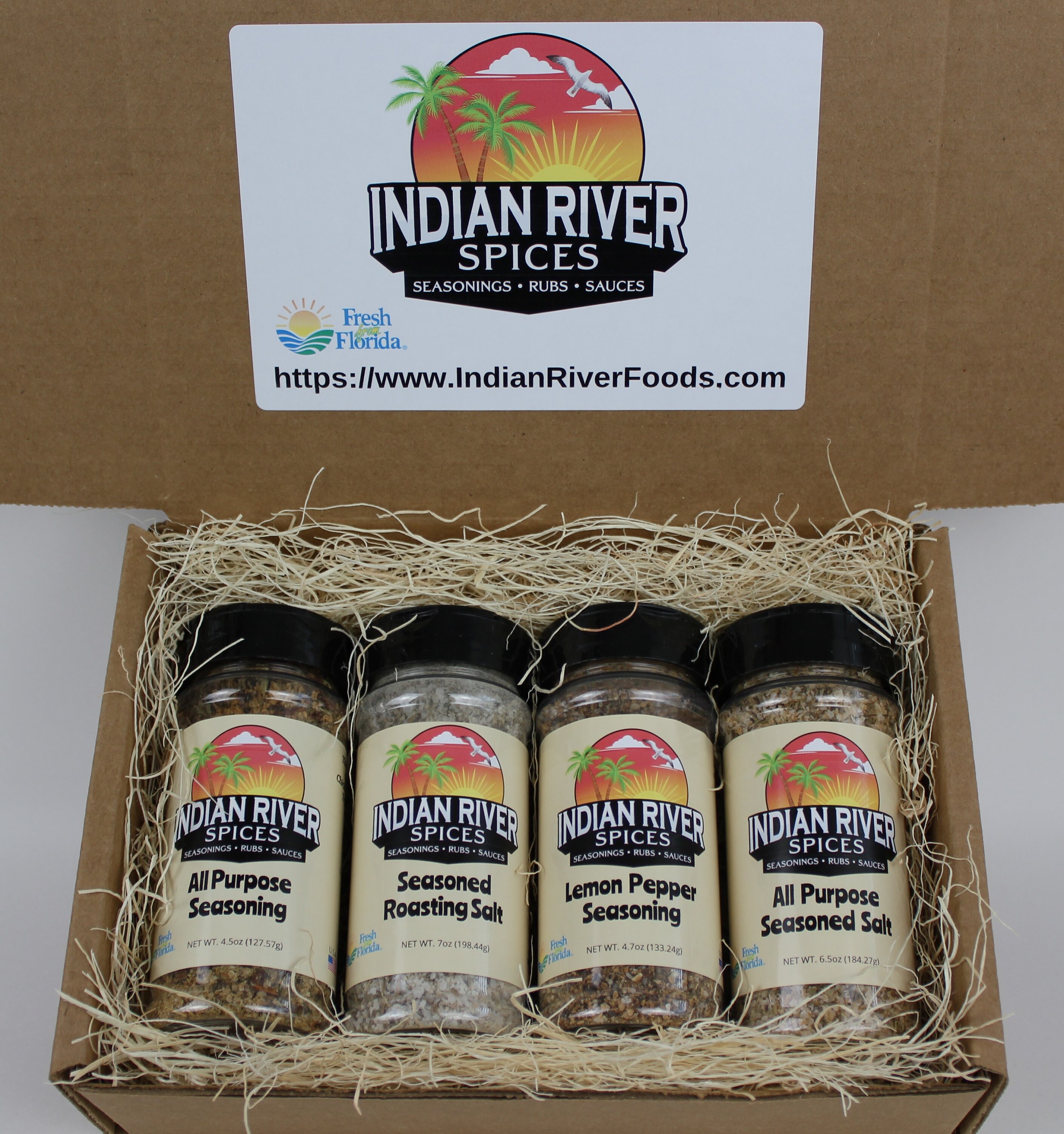 Spice Gift Set by Indian River Spices All Purpose Large 4 Seasons ...