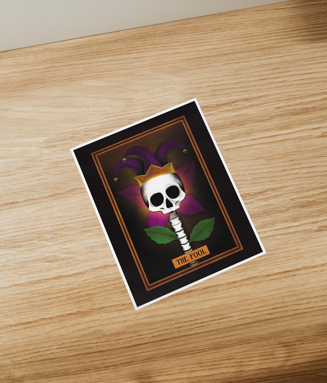 The Fool Tarot Art Print: HD Card Stock - Etsy