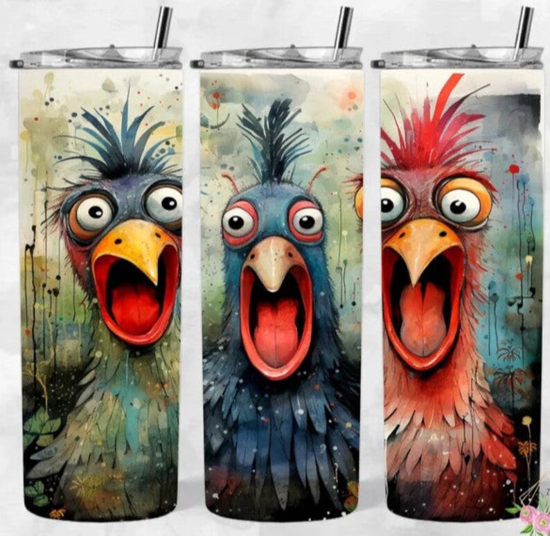 Crazy Chicken Tumbler. Chicken Lover Tumbler, Gift for Chicken Lover ...