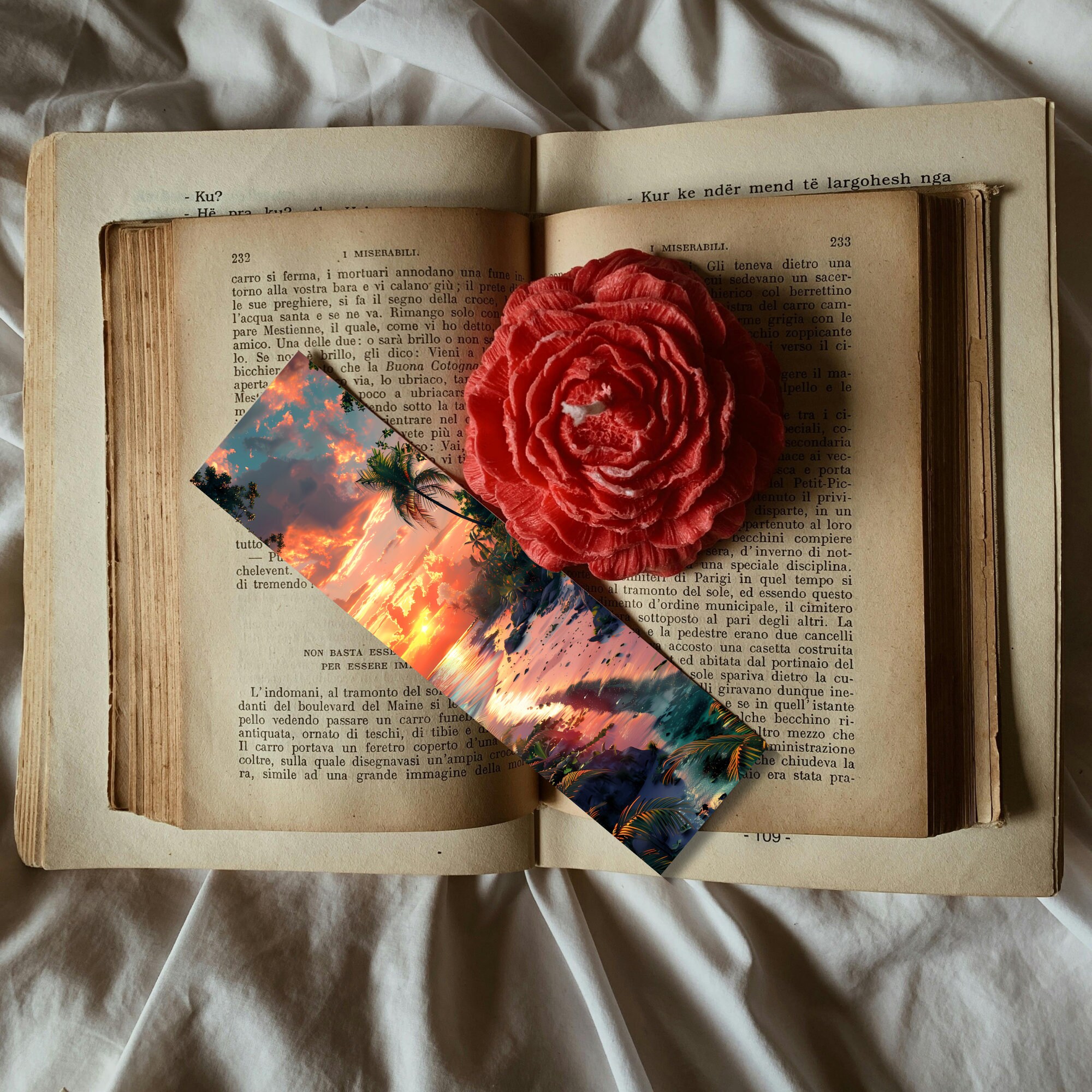 Ocean Paradise Printable Bookmarks 15 Beach Bookmark Sheets Tropical ...