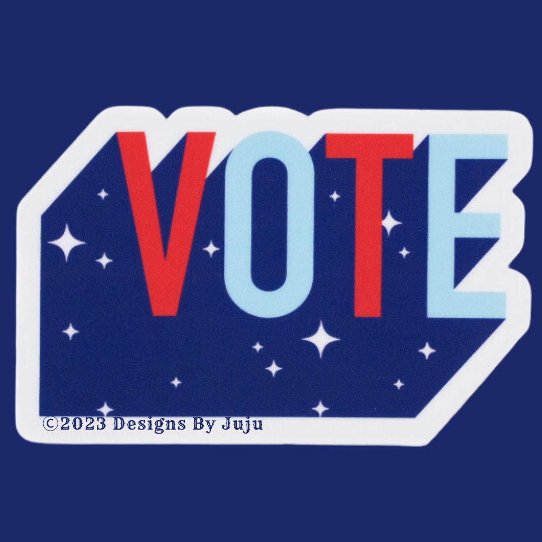 VOTE / Premium Die Cut Vinyl Sticker Decal / Multiple Sizes / Free ...
