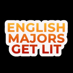 English Major - Etsy