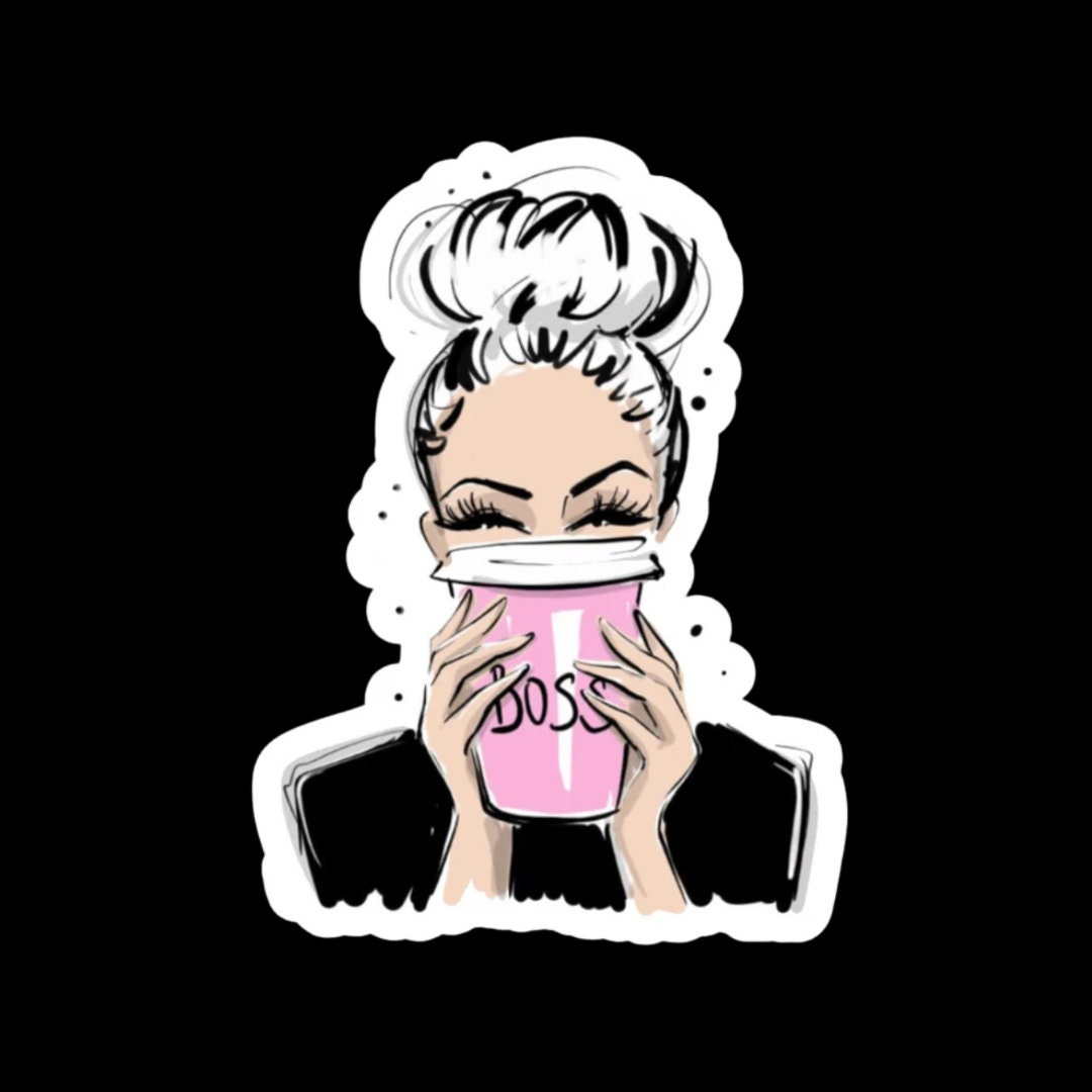 Girl Boss / Premium Die Cut Vinyl Sticker / FREE Shipping / Multiple ...