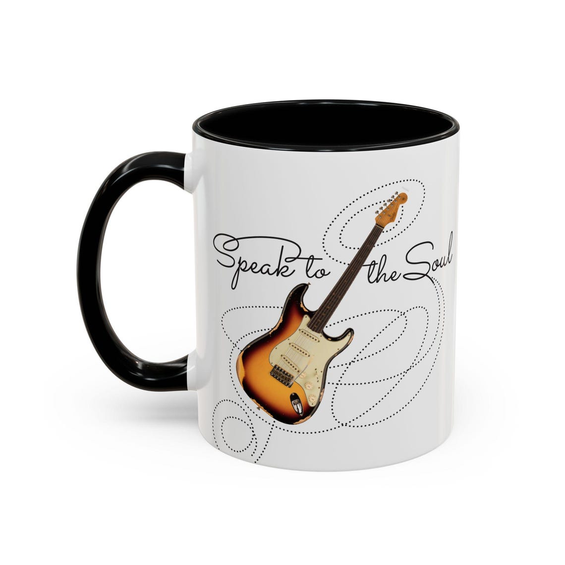 Best Fender Strat Guitar Coffee Mug Guitar Enthusiast Mug for Dad ...