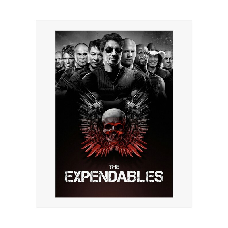 The Expendables Sylvester Stallone, Jason Statham, Jet Li, Dolph ...