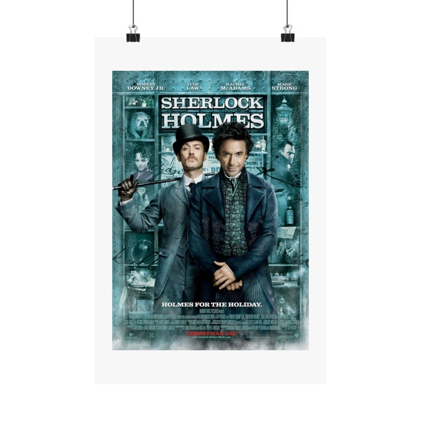 Sherlock Poster - Etsy