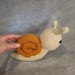 Crocheted Snail Plush: Hand-stuffed Cuddle Toy - Etsy