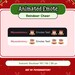 Reindeer Rave Animated Emotes | Cheer Emote | Christmas Emote | X'mas ...