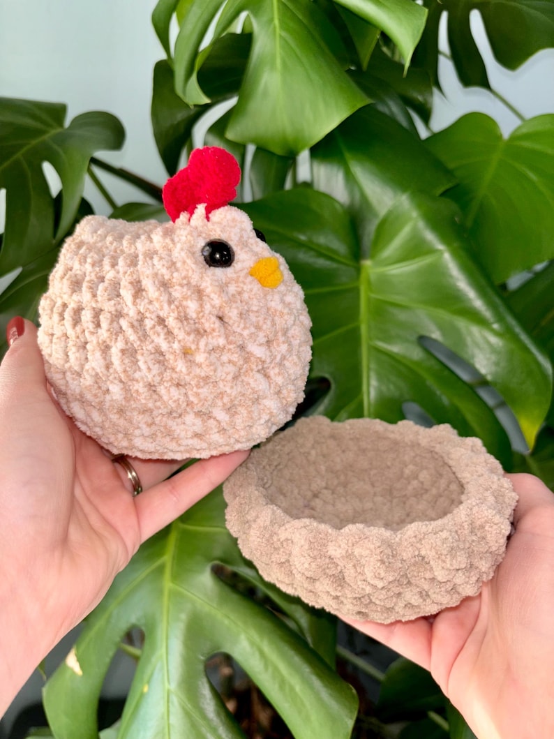 Mable Chicken Plushies | Custom Crocheted Chicken Plush - Etsy