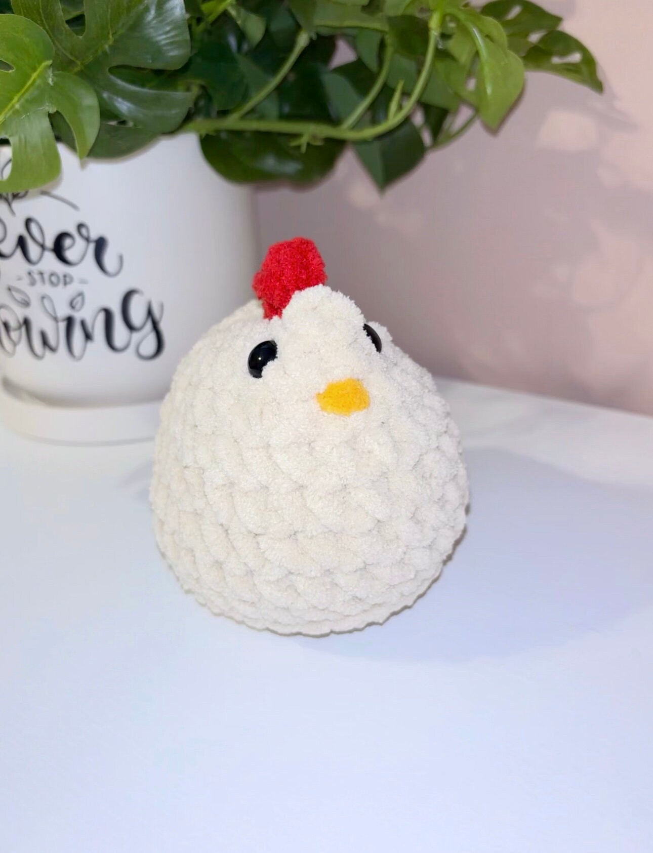 Mable Chicken Plushies Crocheted Chicken Plush - Etsy