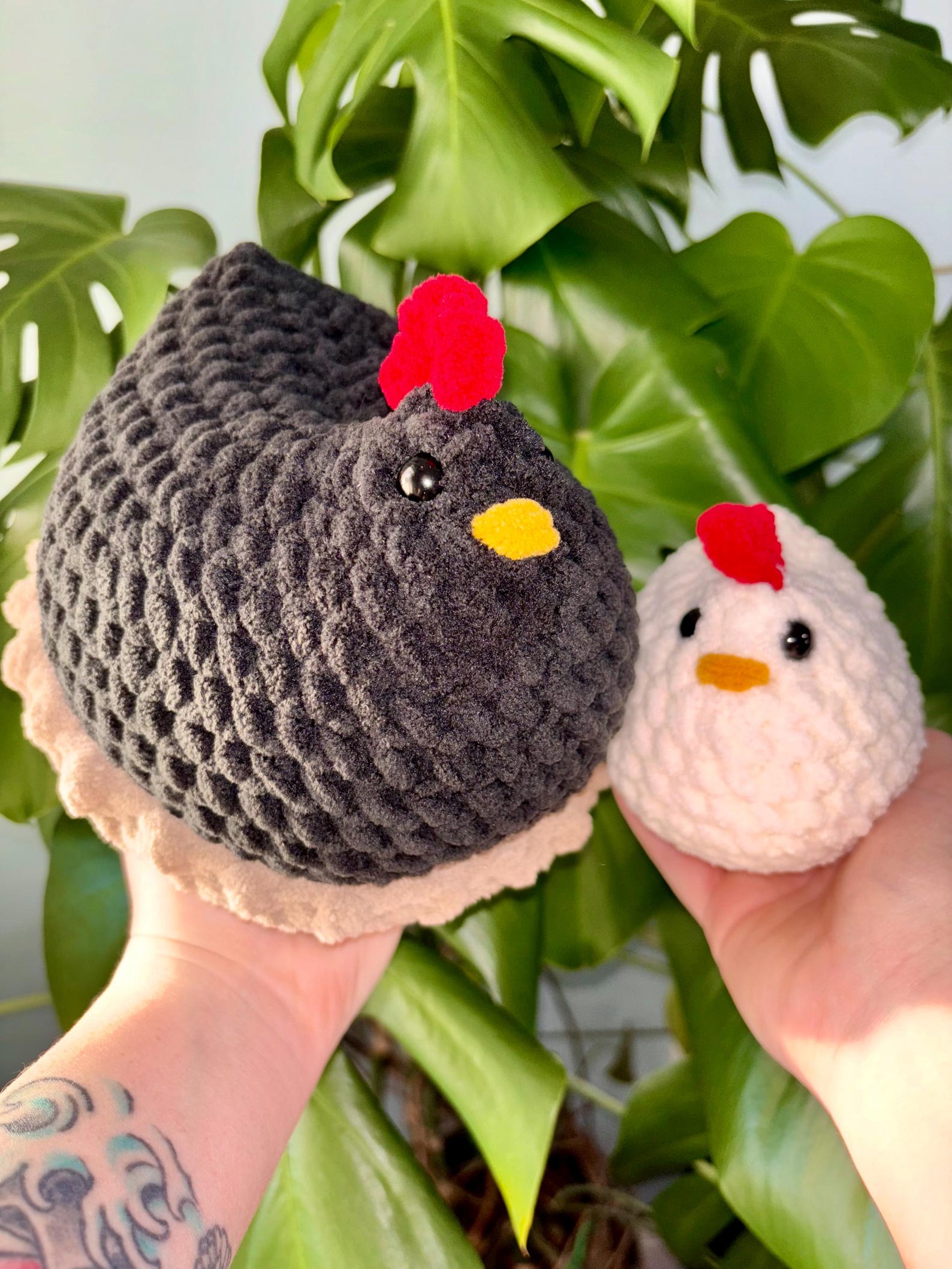 Mable Chicken Plushies | Custom Crocheted Chicken Plush - Etsy