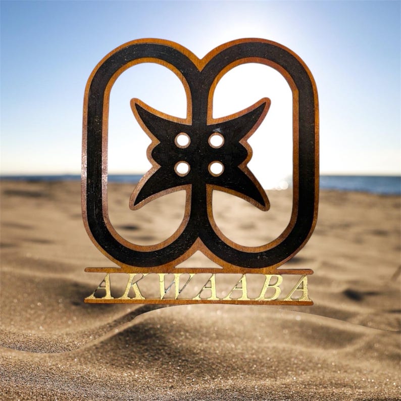 AKWAABA Wooden Wall-mounted Adinkra - Etsy