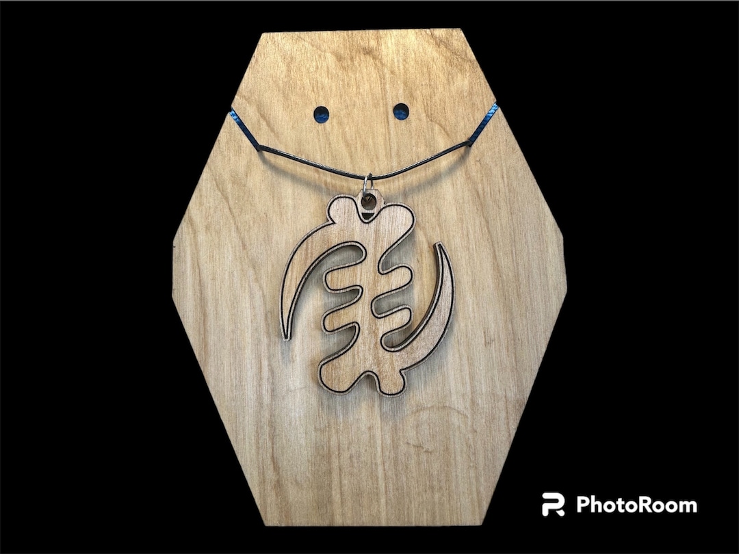 Gye Nyame “EXPECT GOD” Wooden Adinkra Necklace and Pendant - Etsy