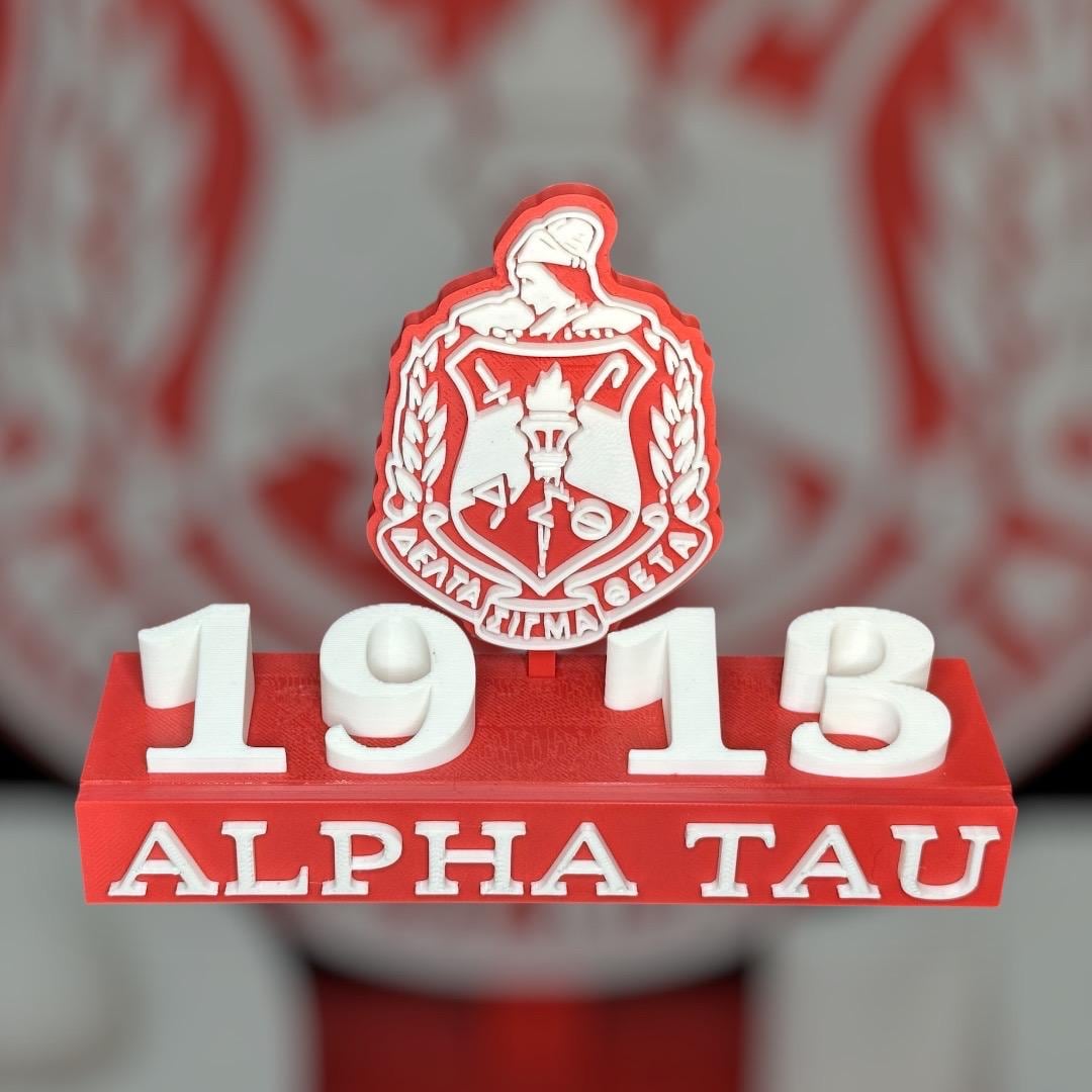 Custom 3D Delta Sigma Theta Desk Statuette - Etsy