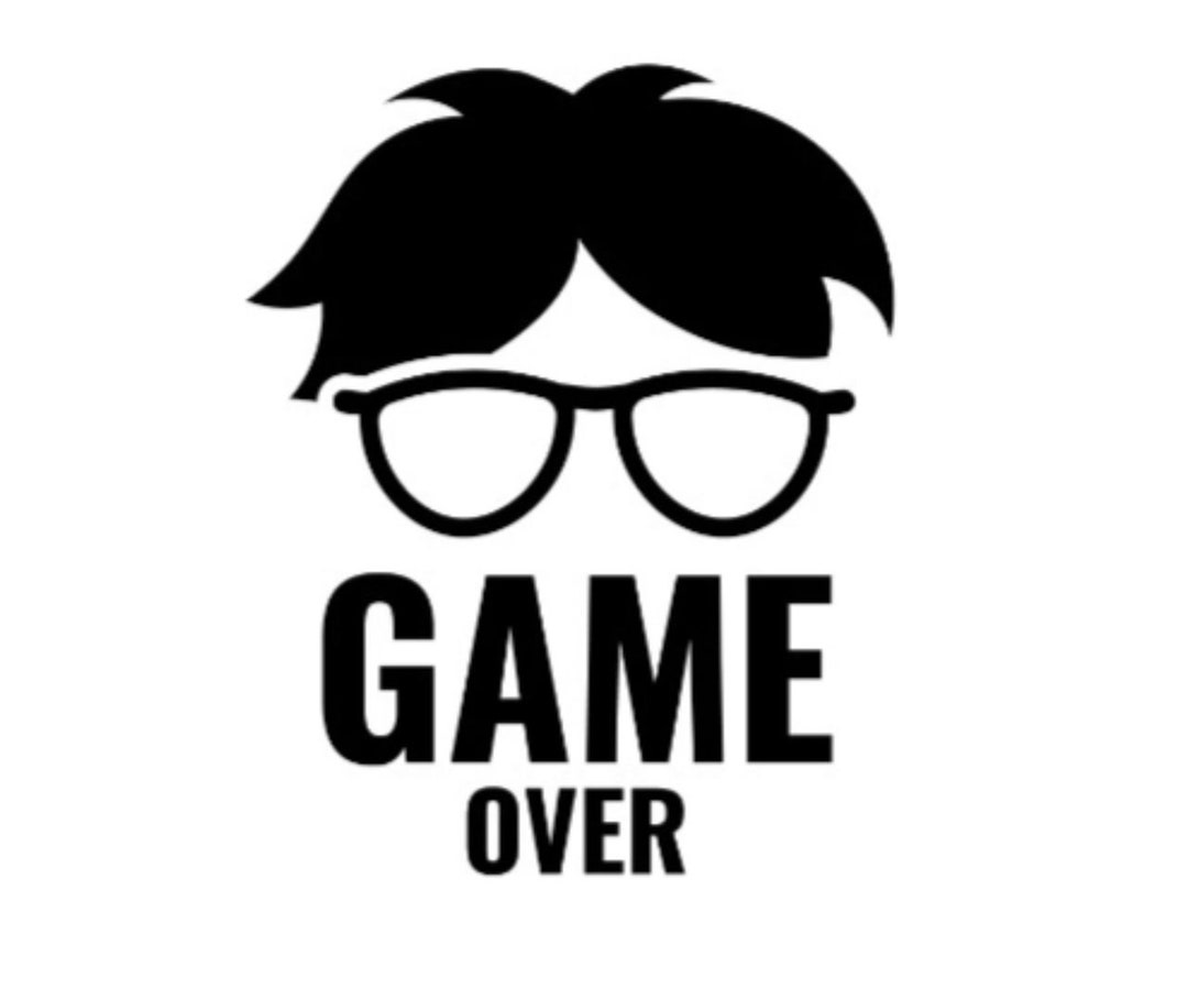 GAME OVER (logo Design)-digital Download-suitable for T-shirt Design ...