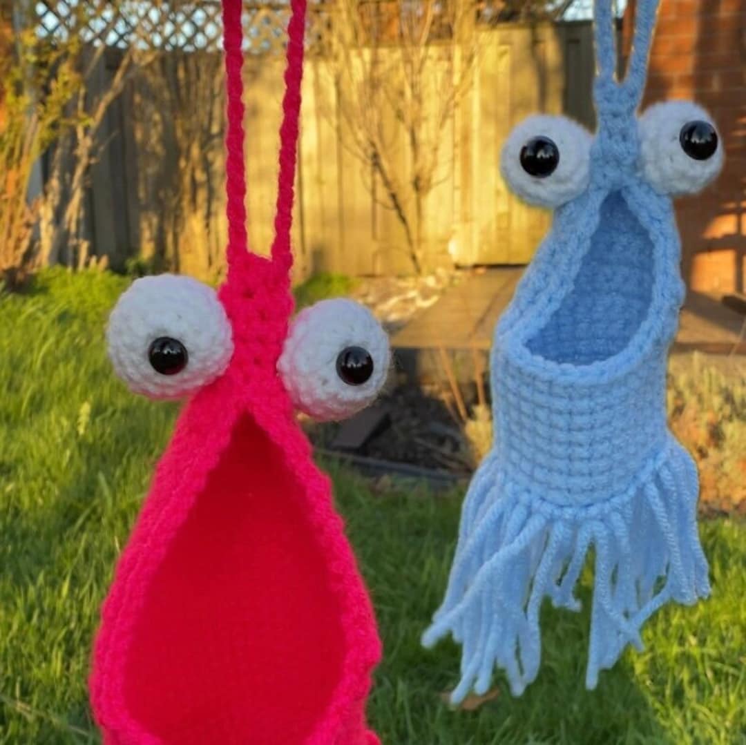 Crocheted Yip Yip Aliens Sesame Street Crochet Sesame Street Aliens Crochet Decoration - Etsy