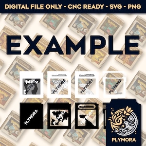 Pokemon Blue Laser-cut CNC File - 3D Wooden Cartridge Design - Etsy