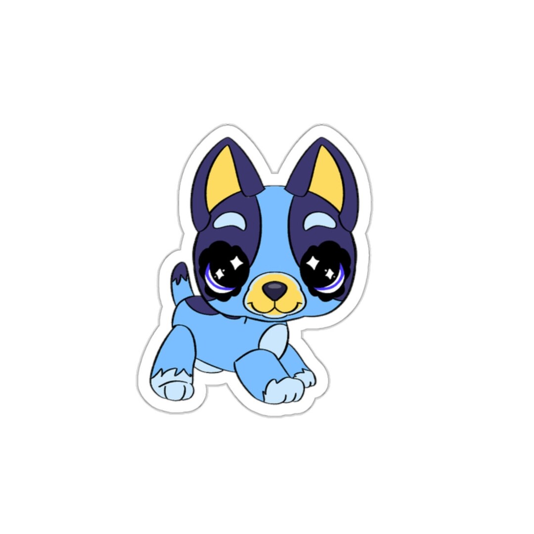 Littlest Pet Shop Bluey Littlest Pet Shop, Bluey - Etsy